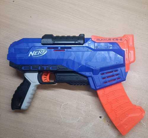 Детский игрушечный полу-автомат Nerf