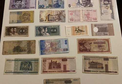 Банкноты Боны Купюры стран мира