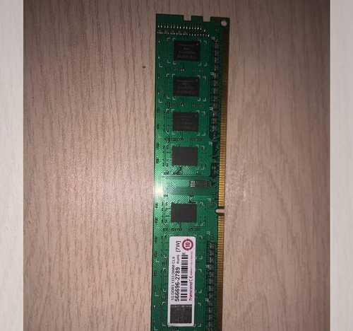 Оперативная память 1g ddr3 1333 dimm cl9 transcend