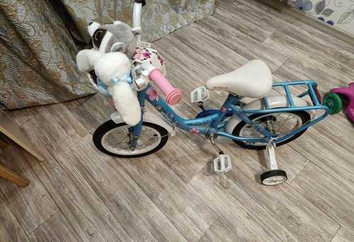 Детский трехколесный велосипед бу