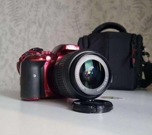 Зеркальный фотоаппарат Nikon D5300 Red Комплект