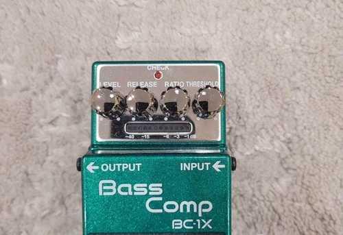 Boss bc 1x многополосный компрессор для бас гитары