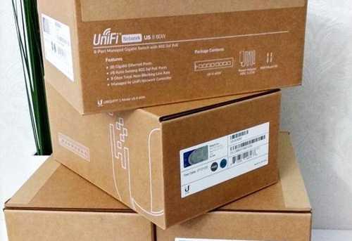 Ubiquiti Unifi Switch 8 60W новый US-8-60W запечат