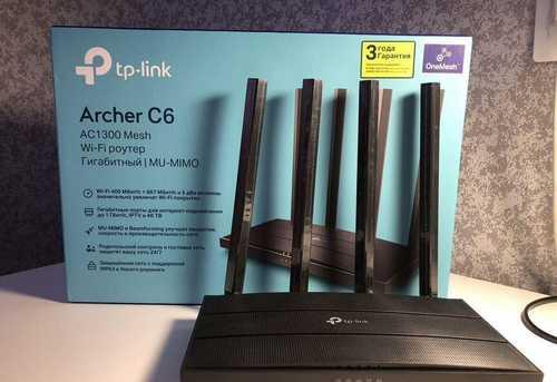 Wi-Fi роутер TP-Link Archer C6 v4