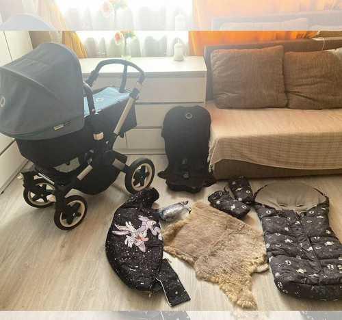 Bugaboo Buffalo (fox) 2 в 1 + куча допов