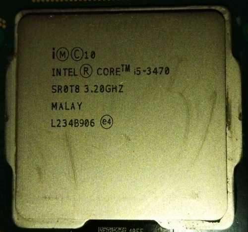 Процессор intel core i5 3470