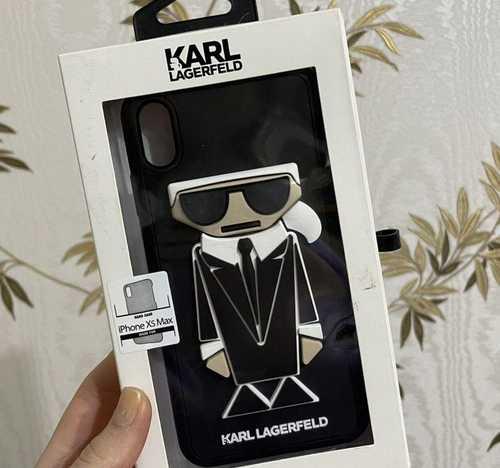 Чехол на iPhone XS Max Karl Lagerfeld