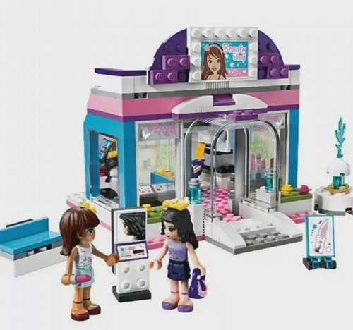 Lego friends Парикмахерская и самолёт