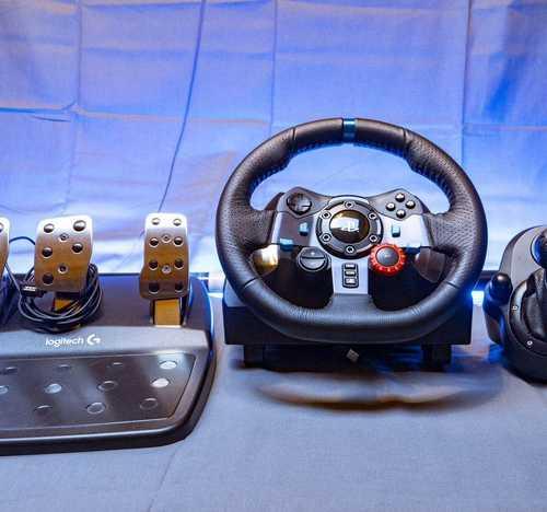 Logitech G29 driving force с кпп