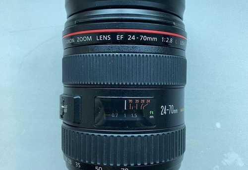 Объектив Canon EF 24-70 mm f/2.8L USM