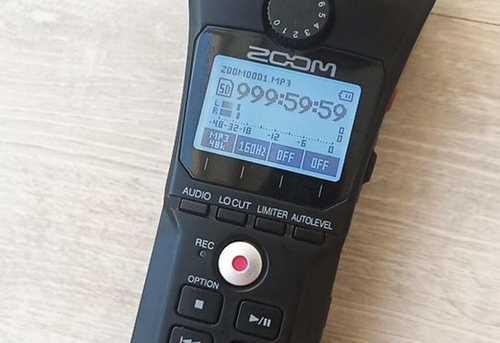Диктофон Рекордер Zoom H1n для записи голоса