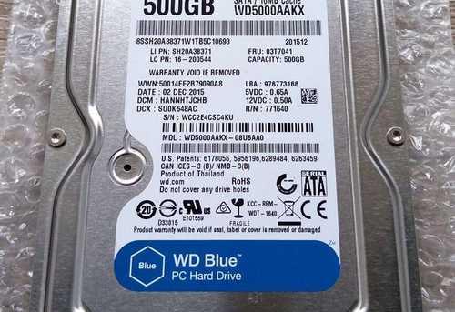 HDD 500Gb 3.5" SATA III