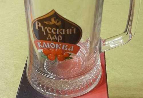 Кружка сувенирная "Русский дар", емкость 0,4 л
