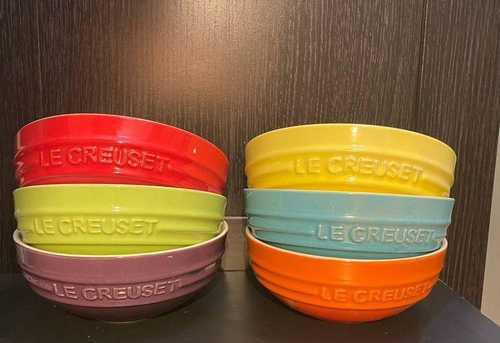 Набор керамических тарелок Le Creuset