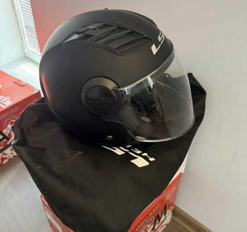 LS2 Мотошлем OF562 airflow Solid