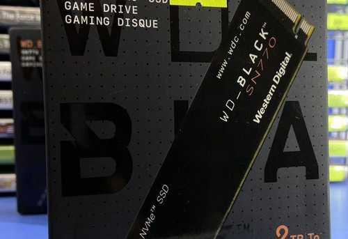 M2 Ssd Wd Black Sn 770 2Tb 4 Поколение для Ps5