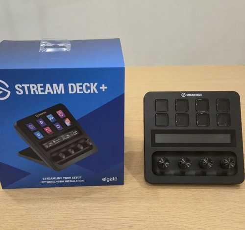 Elgato stream deck plus чёрный