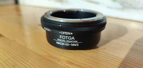 Fotga переходное кольцо для Nikon G к M4/3