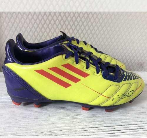 Детские бутсы Adidas F50 F10 TRX FG US 1,5