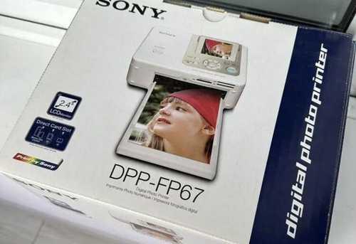 Селфи принтер Фотопринтер Sony dpp-fp67