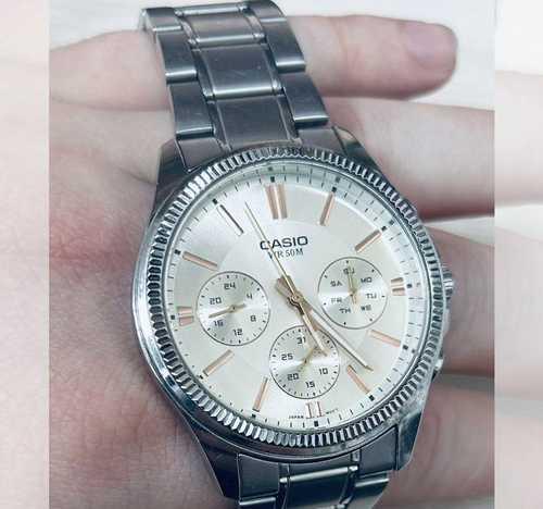 Мужские наручные часы casio MTP-1375