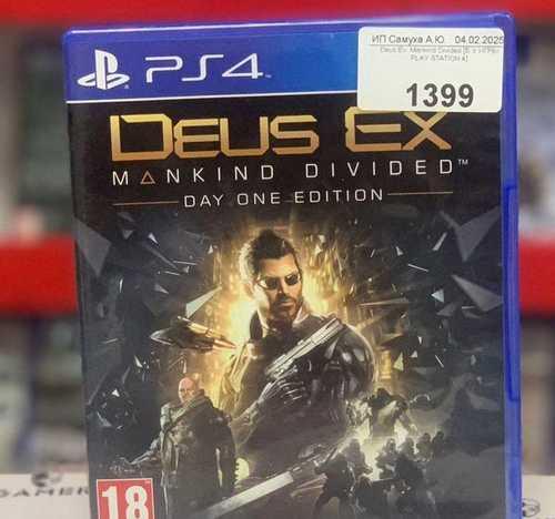 Deus ex mankind divided ps4