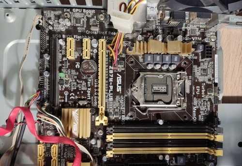 Материнская плата Asus Z87M-plus LGA 1150