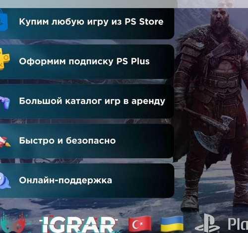 Аренда игр подписка PS Plus EA Play каталог