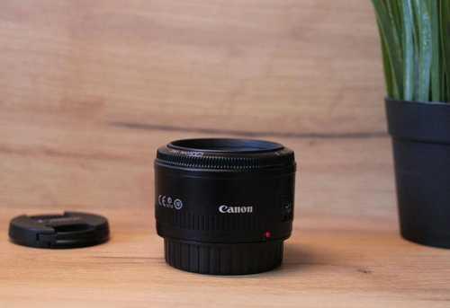 Canon EF 50mm f/1.8 II как новый