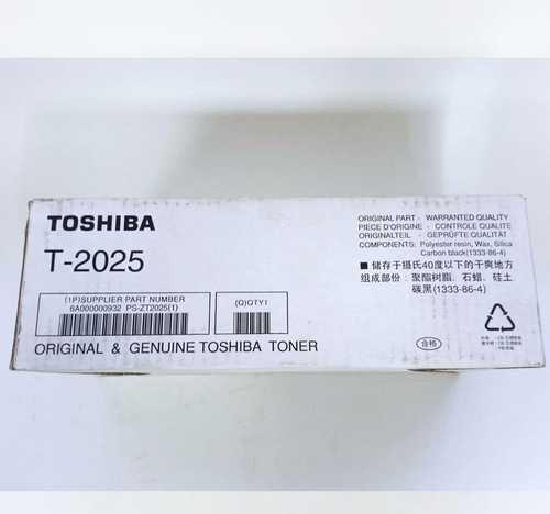 Тонер картридж Toshiba T-2025 оригинал