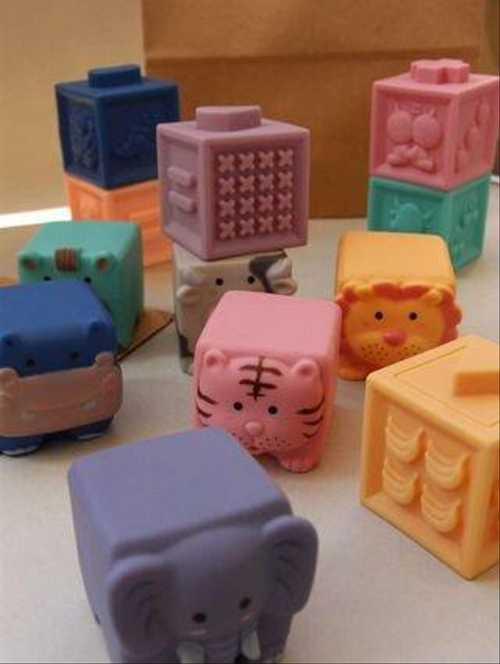 Сенсорные кубики умные кубики развивающие игрушки