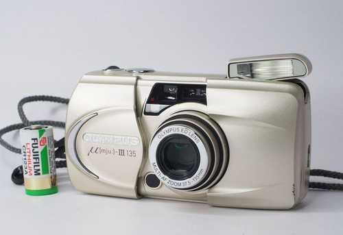 Пленочный фотоаппарат Olympus Mju 3 III 135