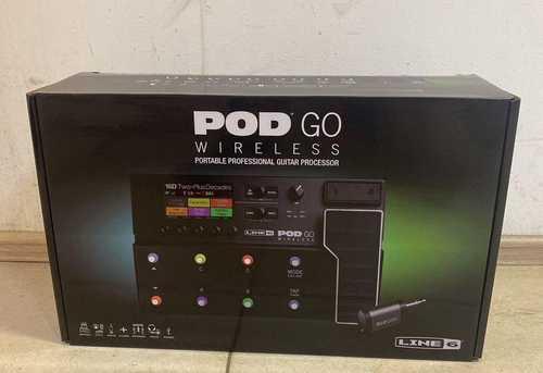 Гитарный процессор Line 6 POD Go Wireless