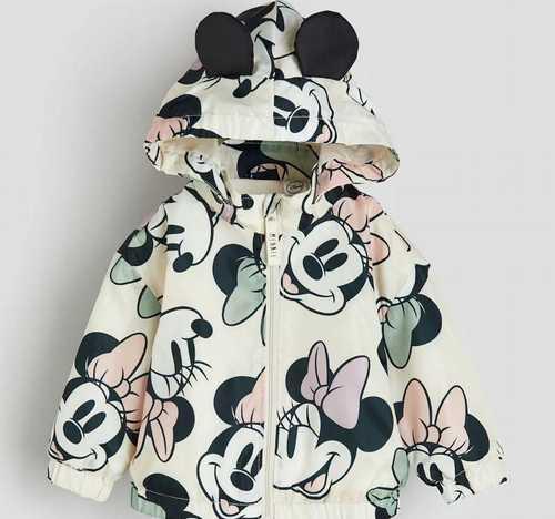 Куртка ветровка H&M оригинал Disney Minnie Mouse