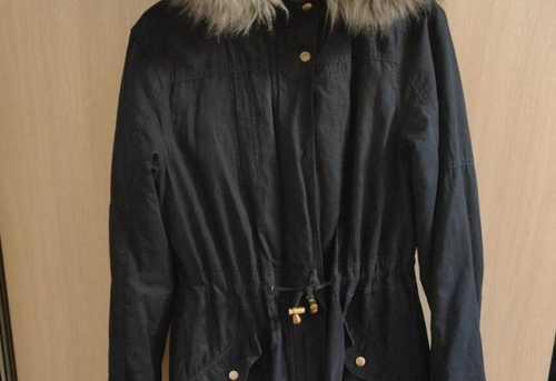 Парка женская, зимняя куртка, пуховик зима бу 42