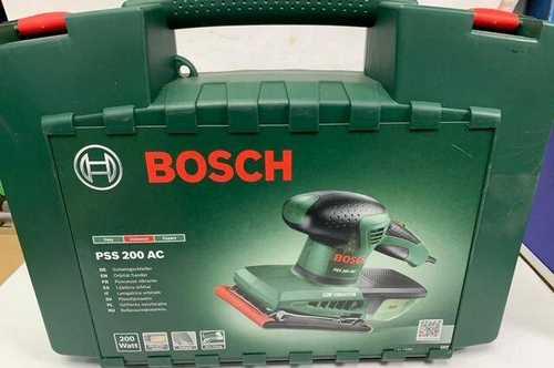 Вибрационная шлифмашина Bosch PSS 200 AC
