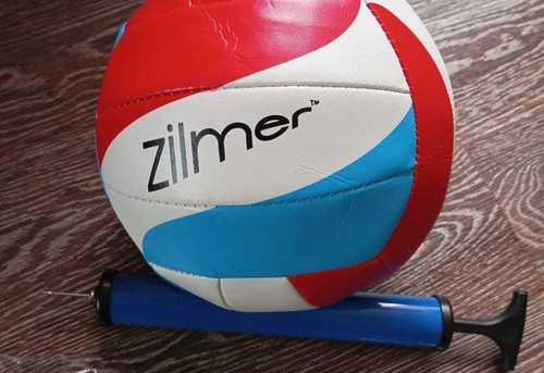 Волейбольный мяч с насосом (комплект)