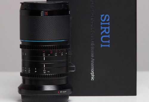 Sirui Saturn 35mm T2.9 1.6x FF RF (Blue Flare)