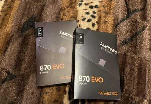 SSD накопитель Samsung 870 EVO 1тб