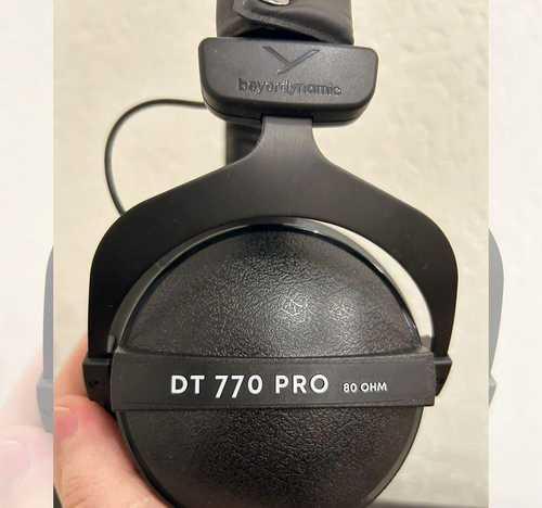 Студийные наушники beyerdynamic dt 770 pro