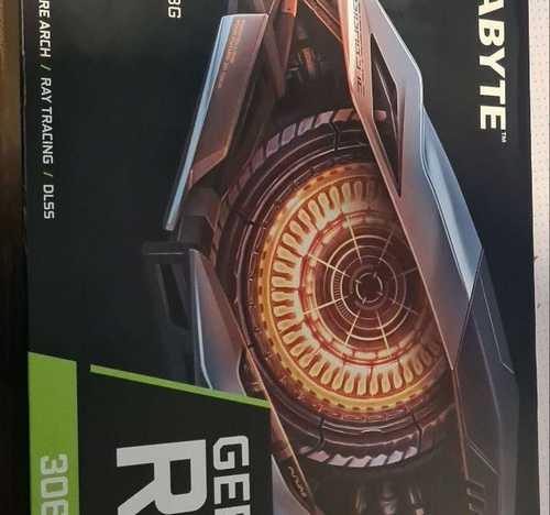 Коробка от Видеокарта rtx 3060ti gigabyte