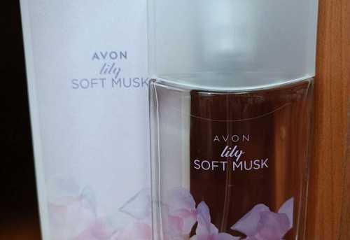 Туалетная вода avon Soft Musk Lily 50мл