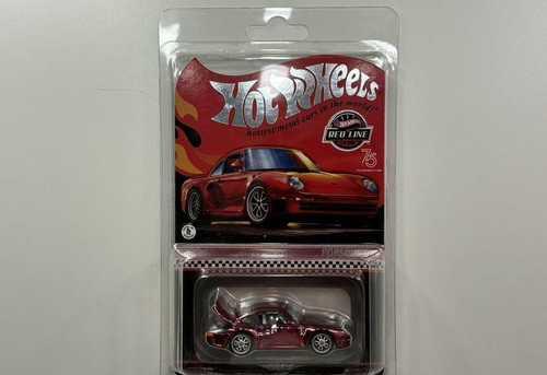 Hot wheels porsche 959 RLC красный