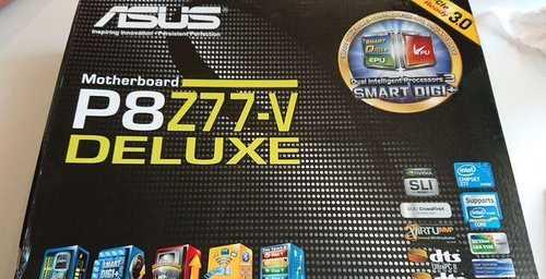 Asus P8Z77-V Deluxe + Intel Core I7 3770K + 32 Gb
