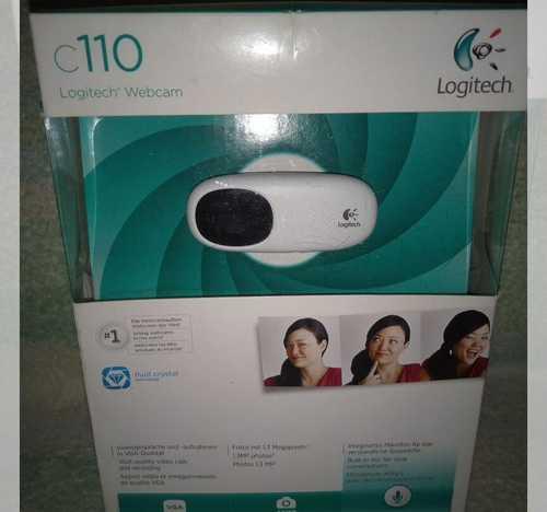 Веб-камера logitech WebcamC110