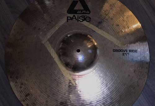 Тарелка Paiste Alpha Groove Ride 21"