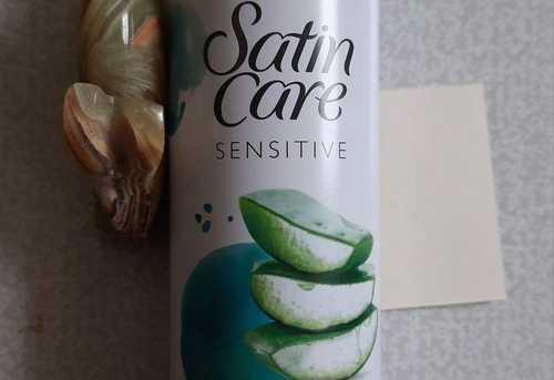 Гель для бритья англия gillette: satin care s.aloe