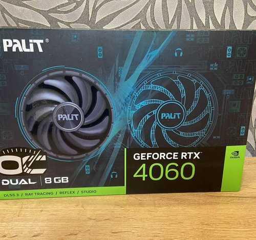 Palit RTX 4060 dual OC 8 gb