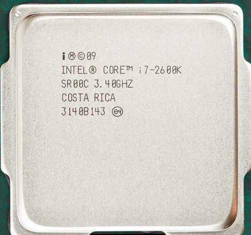 Процессор i7 2600k