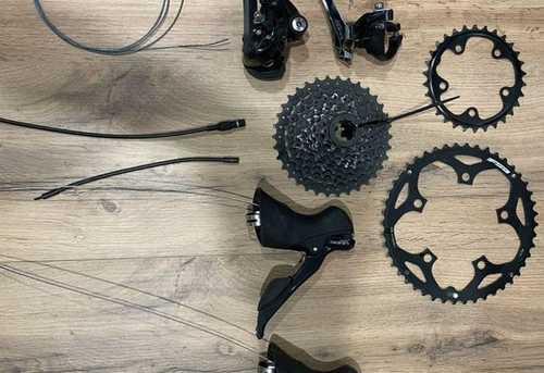 Современный групсет shimano sora (без пистолетов)